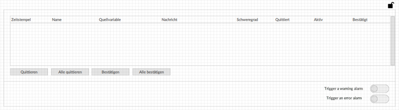 Farbkodiertes Alarm-Dashboard entwickeln