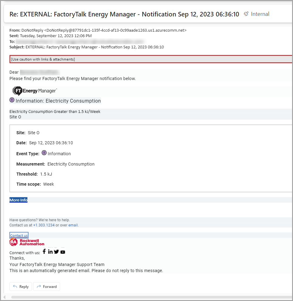 Notification Configuration