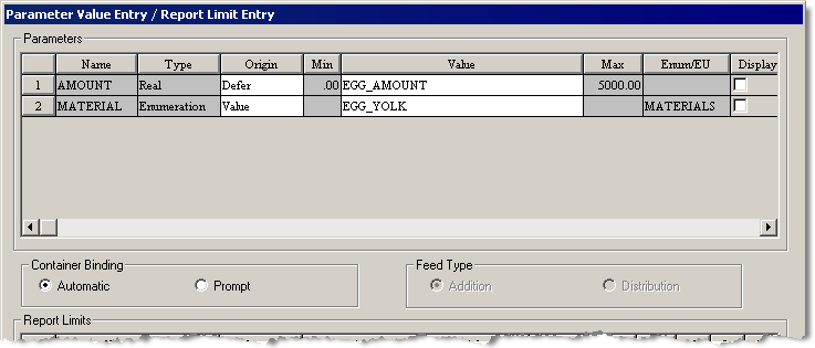 Container binding type