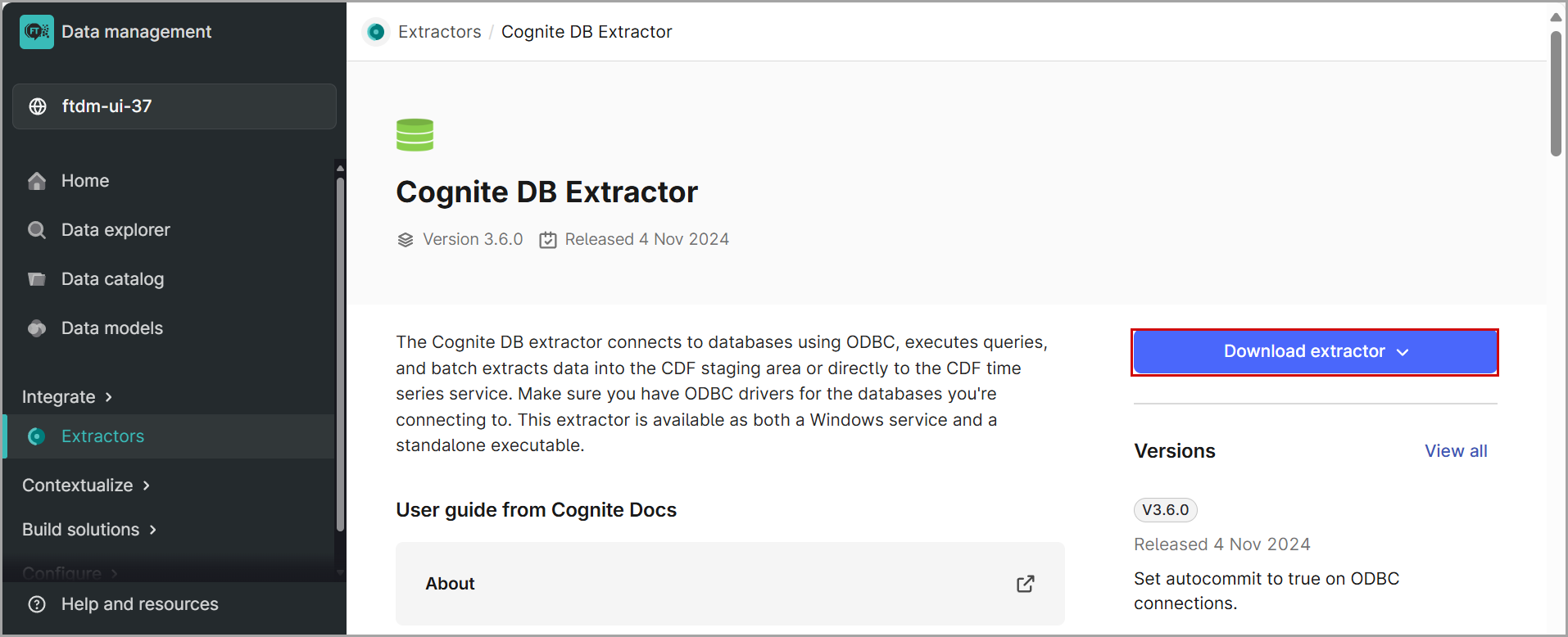 Register an FactroyTalk Batch Extractor