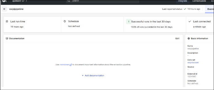 Register an FactoryTalk Historian (OSI PI) Extractor