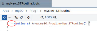 Expand and collapse code segments