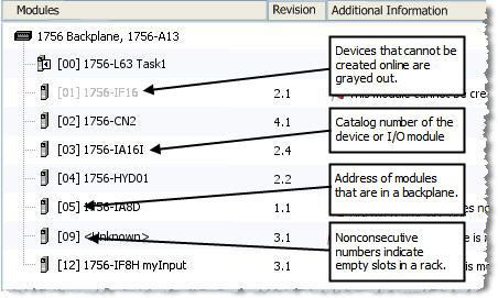 Select Module Type dialog box - Module Discovery tab