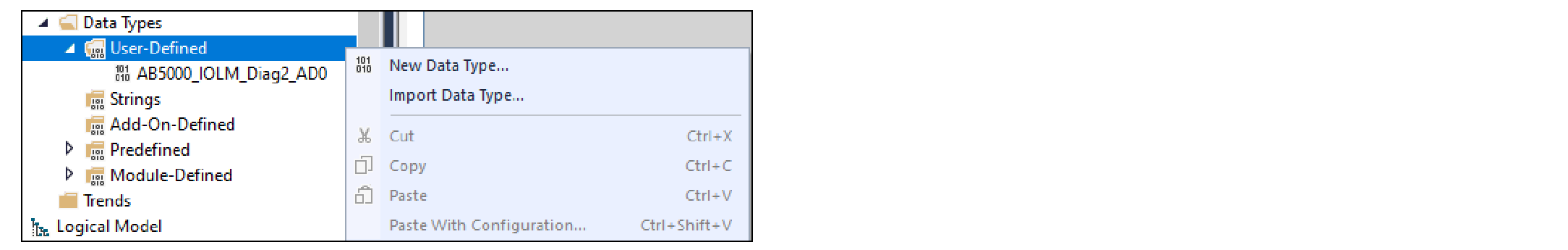 Create User-defined Diagnostic Assembly Types