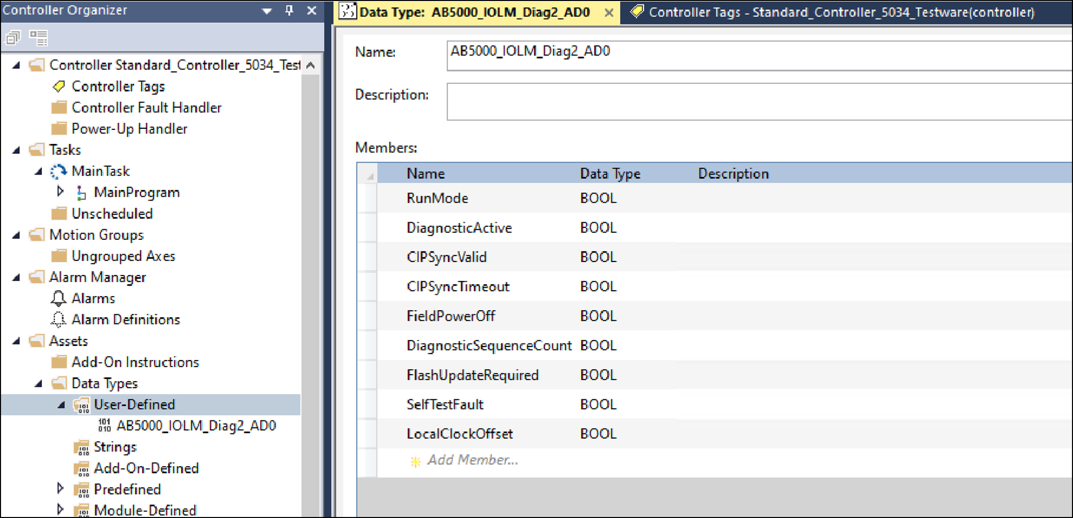 Create User-defined Diagnostic Assembly Types