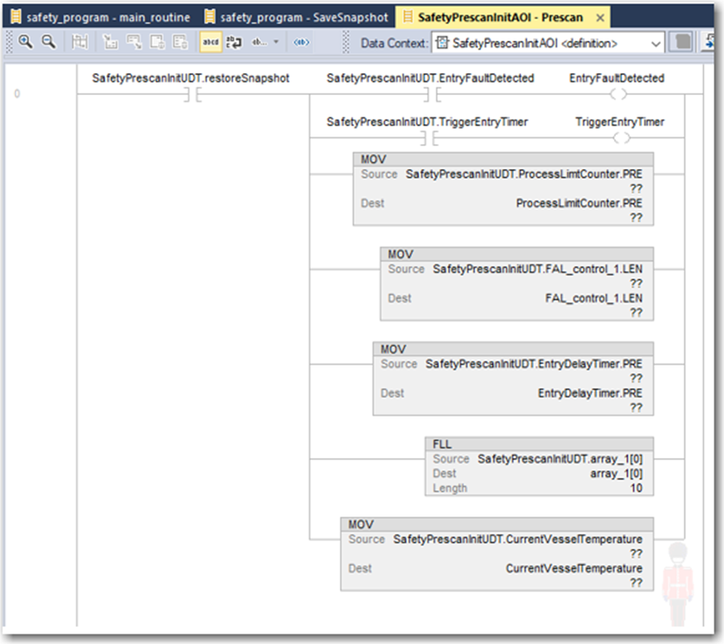 Custom Tag Initialization During Prescan