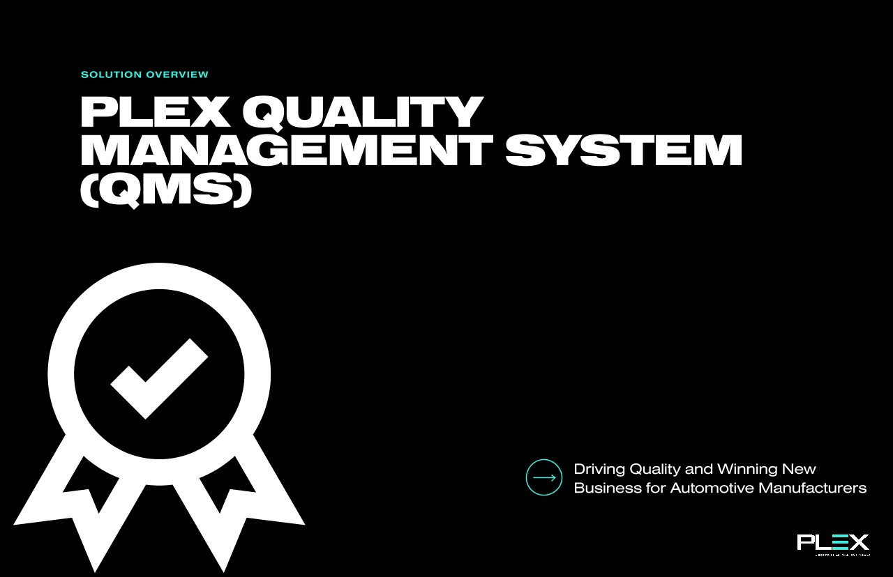 Plex Quality Management System Content Experience | Rockwell Automation