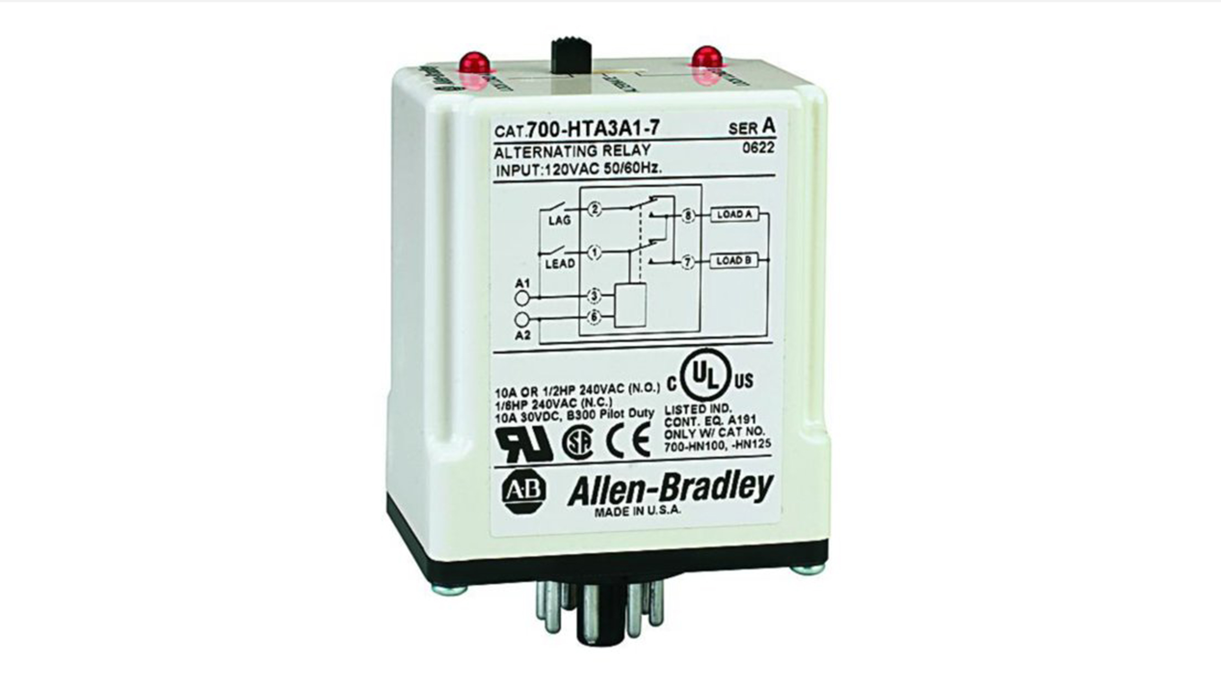 700-HTA Alternating Relays | Allen-Bradley